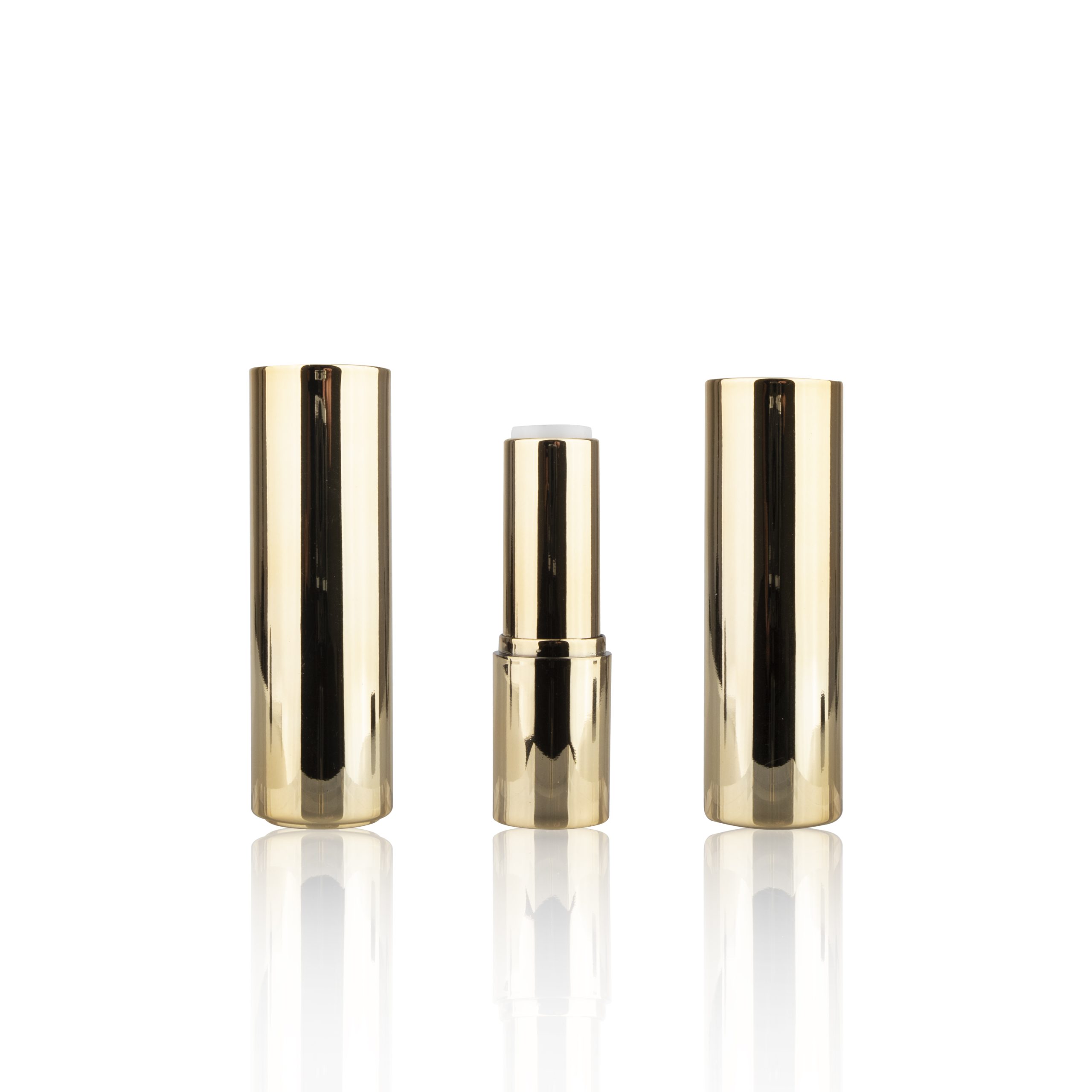 Colorful Luxury Empty Plastic Lipstick Case Metallization Lipstick ...