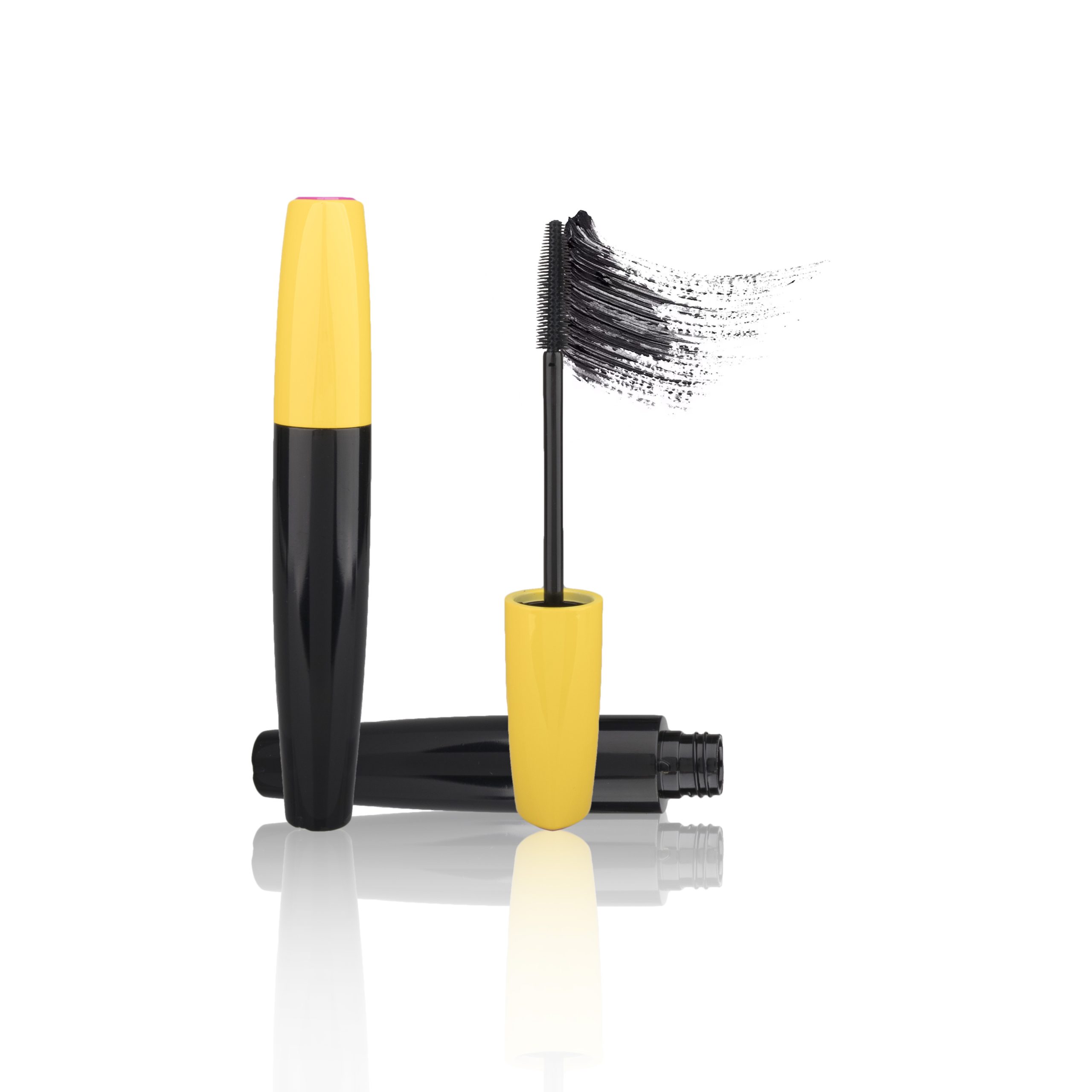 Custom Color Plastic Packaging Empty Mascara Tube with Brush Wands ...