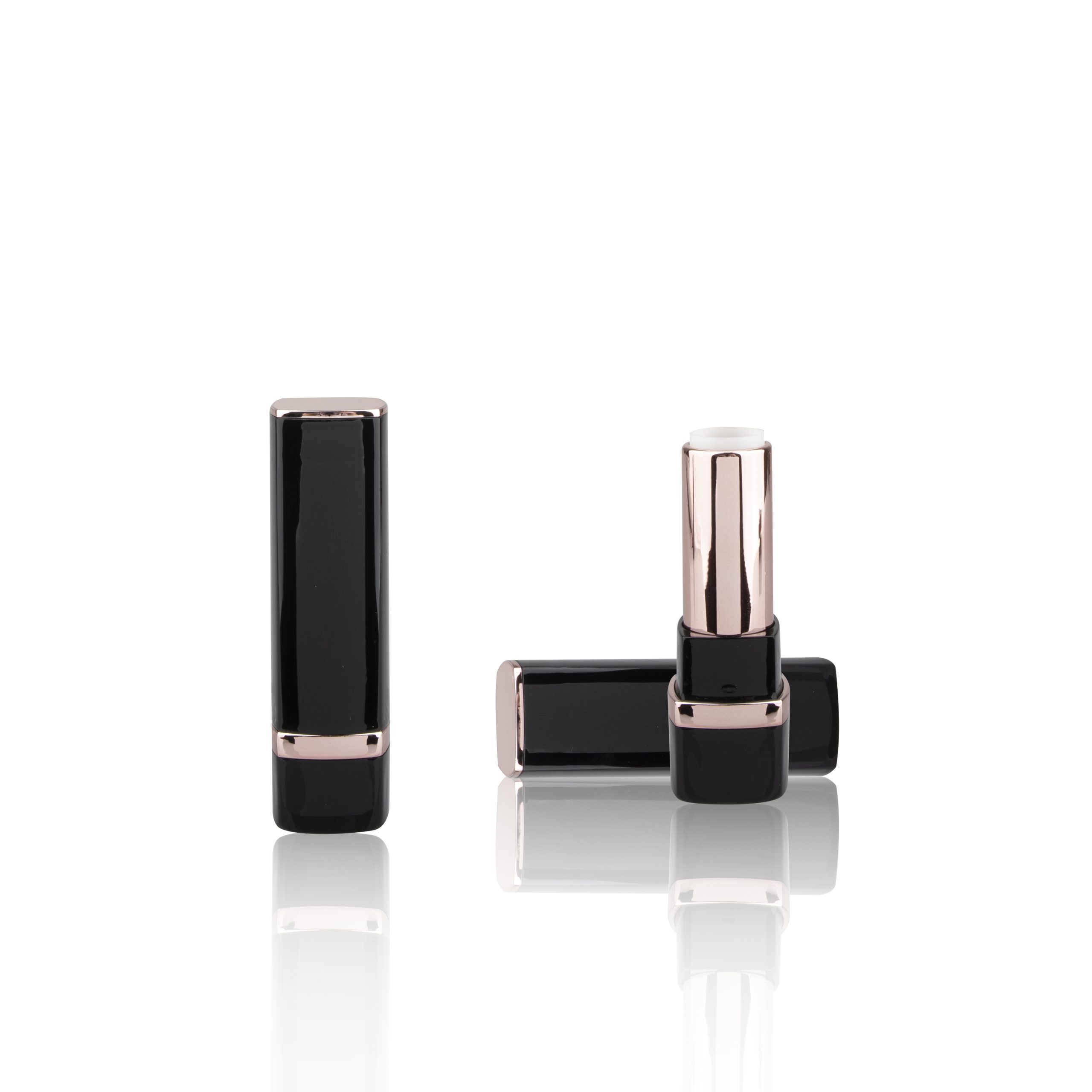 Custom Luxury Glossy Painting Cosmetics Packaging Empty Lipstick Tubes ...