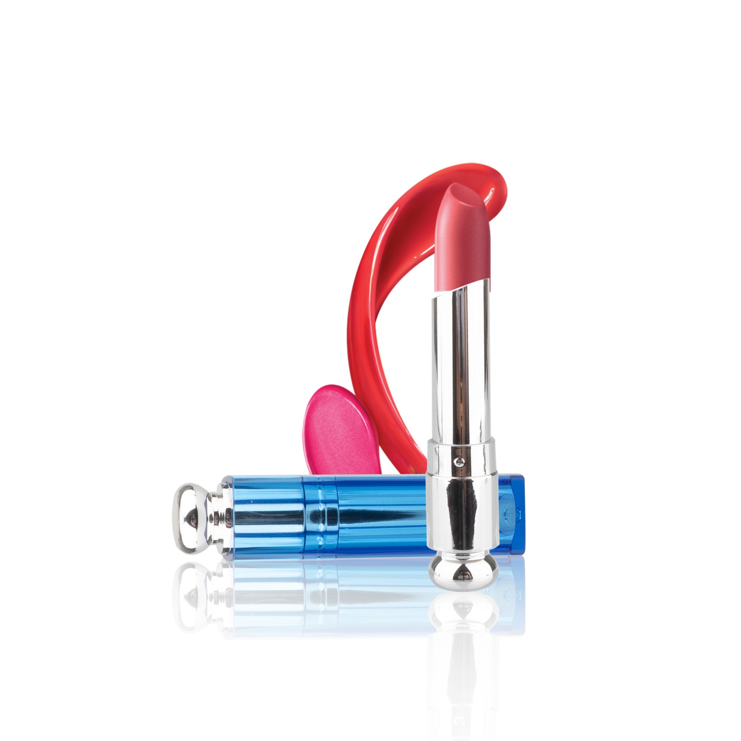 High Quality Transparent Shell Colorful Cosmetic Lipstick Tube Plastic ...
