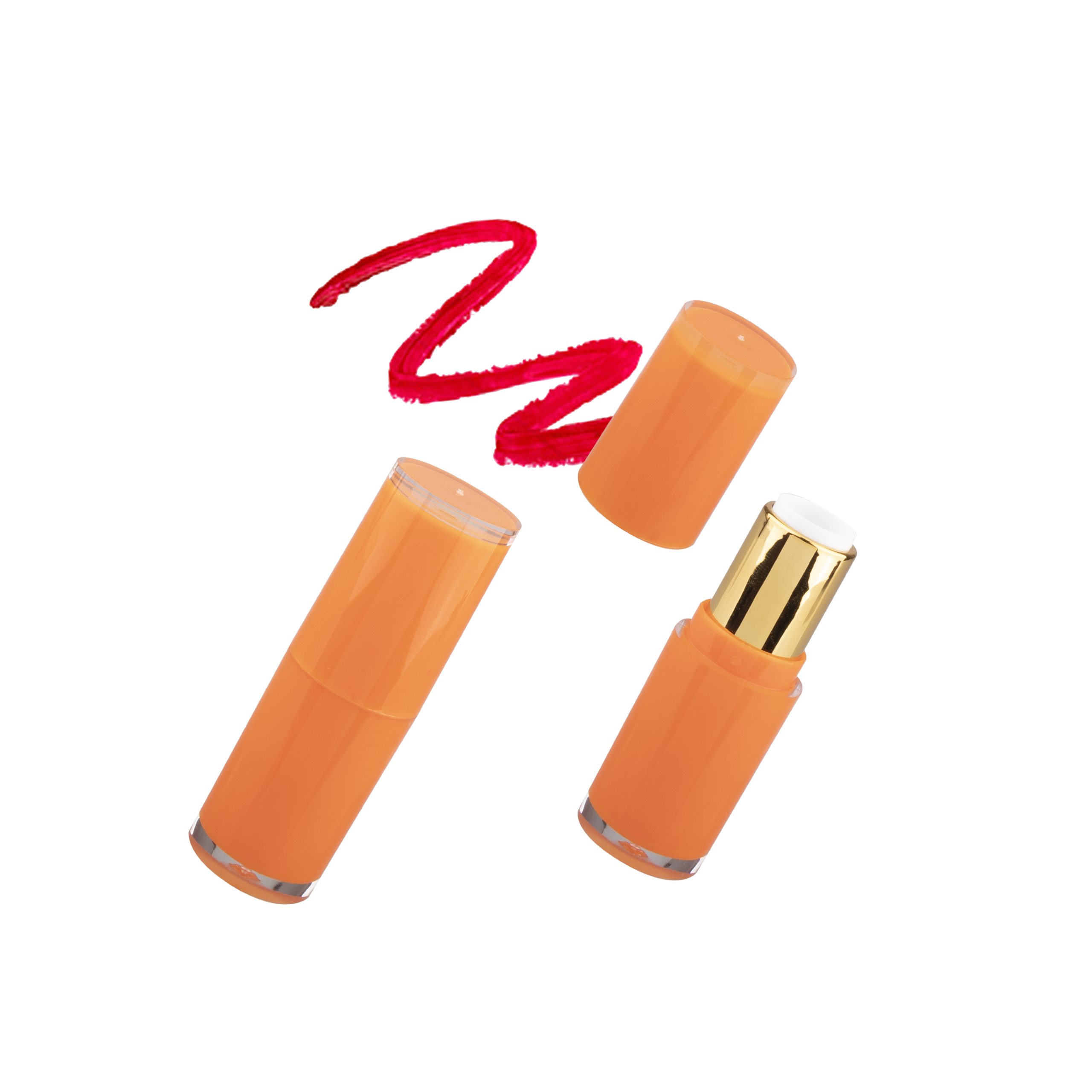 Mini Cute High Quality Empty Lipstick Tubes Pink Lipstick Container for ...