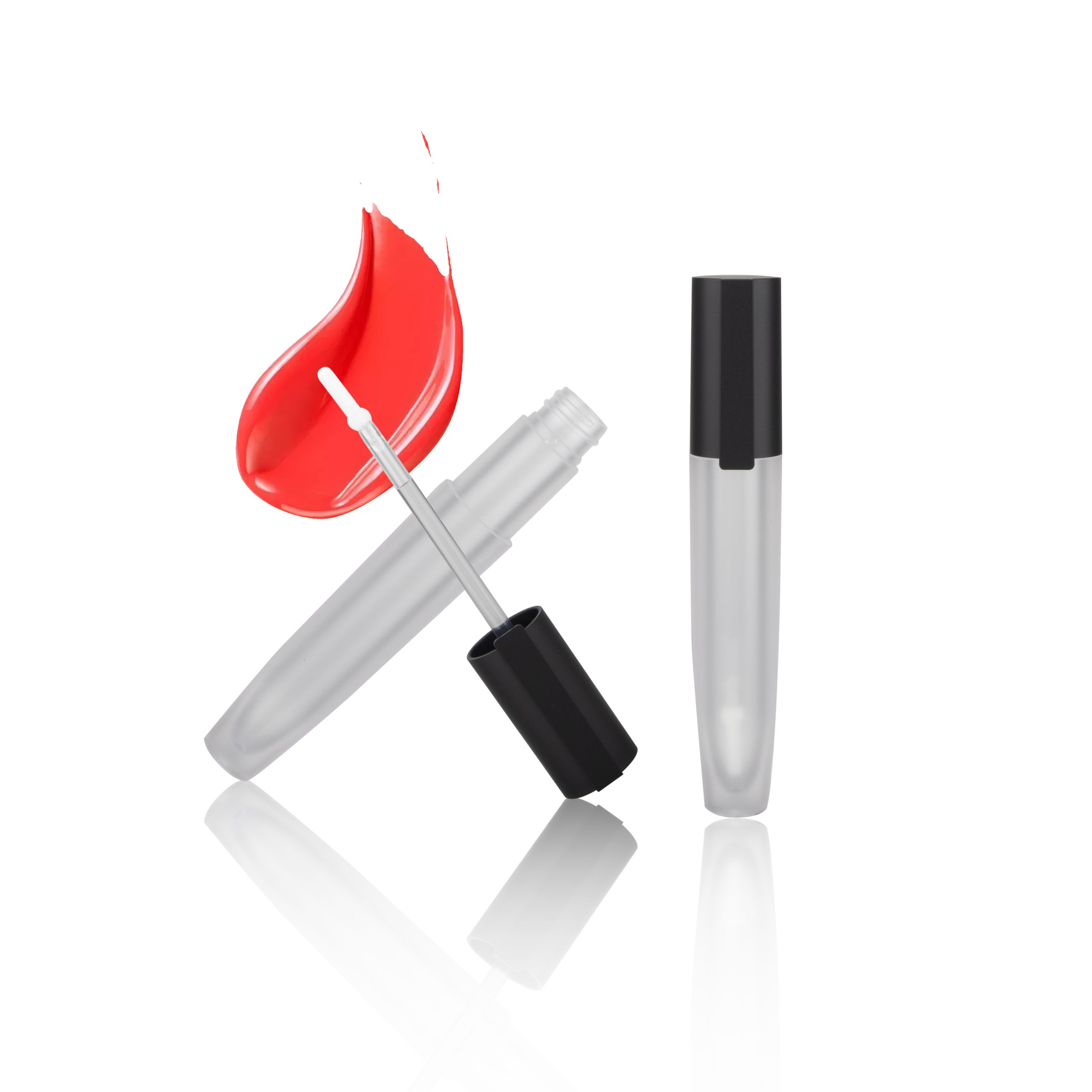 Special Design Transparent Empty Liquid Lipstick Packaging Lip Gloss ...